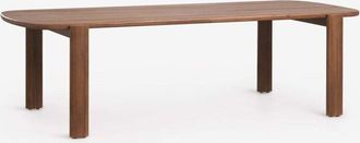 Sklum Rechteckiger Esstisch 260x115 cm aus Akazienholz Vetra Akazienbraun dunkel