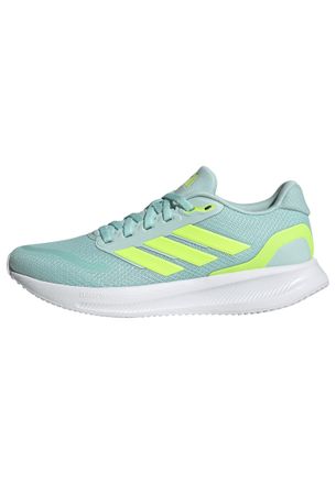 adidas Damen Runfalcon 5 Running Shoes Laufschuhe, semi Flash Aqua/Lucid Lemon/core Black, 41 1/3 EU
