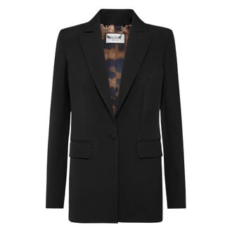 Philipp Plein Cady Boxy Blazer Castoni Skull - - Jackets - Damen - Schwarzk - XS