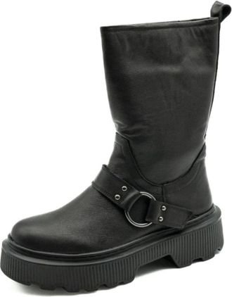 Janet & Janet Femme, Chaussures, Noir, Taille: 35 EU J-454 High Bottes