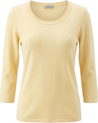 Malo Pull col rond - Femme - Pulls - Jaune - Taille: 36 FR