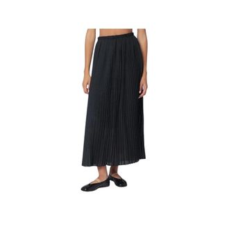 Mark Kenly Domino Tan Eleganter Maxirock mit Falten - - Skirts - Damen - Grau - 2XS