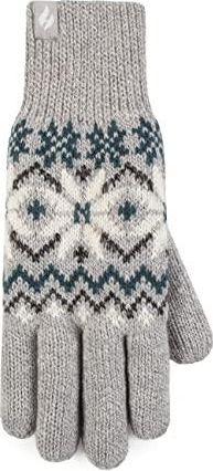 Heat Holders SOCKSHOP Femme Avens À motifs Gants Paquet de 1 Gris clair S/M