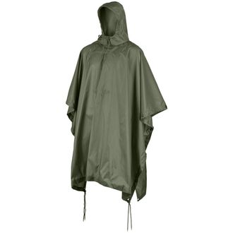 MFH US Army Regenponcho RipStop Regencape Regenmantel Regenanzug (DE/NL/SE/PL, Alphanumerisch, Einheitsgr&ouml;&szlig;e, Regular, Regular, oliv)