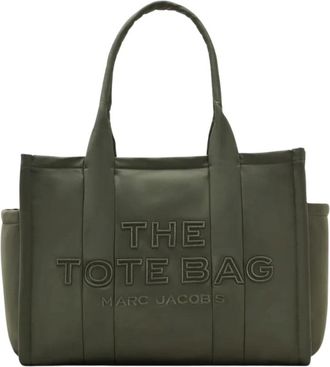 Marc Jacobs Femme, Sacs, Vert, Taille: ONE Size Le Grand Sac Cabas Gonfl&eacute; en Nylon