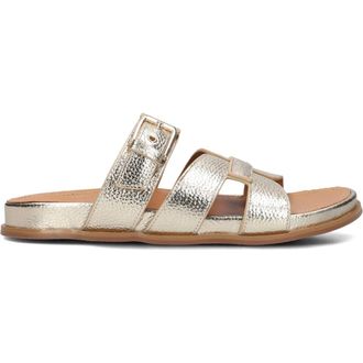 Stefano Lauran Goldene Sommer Hausschuhe Stilvoller Komfort - - Shoes - Damen - Gelb - 40 EU