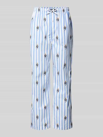 Ralph Lauren Comfort Fit Pyjama-Hose mit Polo-Bear-Muster Modell PJ PANT-SLEEP-BOTTOM
