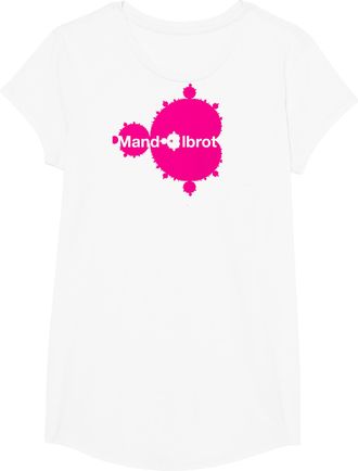 MathWare Nerdy Mandelbrot Mandelbrot Chaos Physik Mathematiklehrer Geschenk T-Shirt