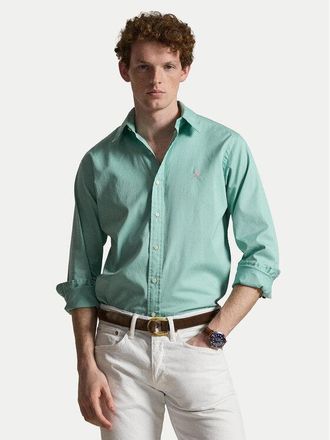 Polo Ralph Lauren Hemd 710B20512008 Gr&uuml;n Custom Fit