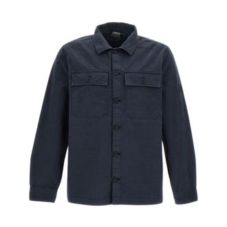 Barbour Homme, Vestes, Bleu, Taille: M Arlo Overshirt