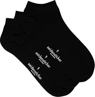 Seidensticker Sneaker Socken Chaussettes, Schwarz, Homme