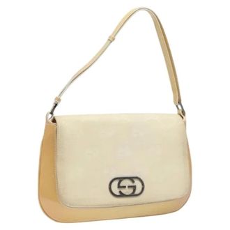 Gucci Pre-owned Toile sacs-gucci - Femme - Pre-owned - Beige - Taille: ONE Size