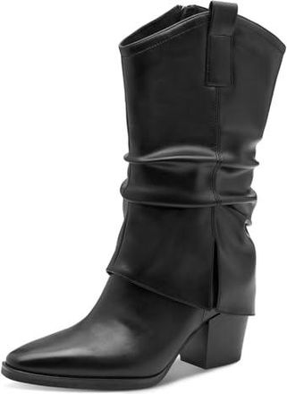 Marco Tozzi Marco Tozzi Bottines tendance pour femme 2-25537-45 - Noir - Taille 42 EU, Noir, 42 EU