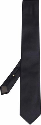 Canali Homme, Accessoires, Bleu, Taille: ONE Size Cravate en soie