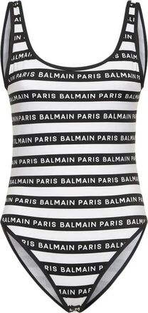 Balmain Femme, Maillots de bain, Noir, Taille: 36 FR Maillot de bain une pi&egrave;ce