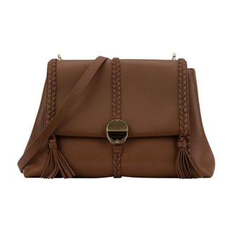 Chloé Femme, Sacs, Brun, Taille: ONE Size Sac Bandoulière Femme Clouté