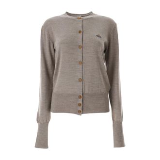 Vivienne Westwood Femme, Pulls, Gris, Taille: 42 FR Bea Cardigan