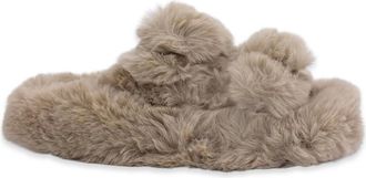 Colors Of California Femme, Chaussures, Beige, Taille: 36 EU Ciabatta in pelo