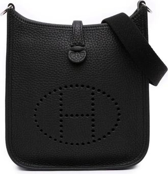 Hermès sac à bandoulière Clémence Evelyne TPM (2024) - Noir