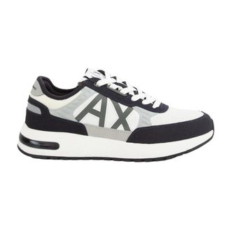A|X Armani Exchange Eco-Suede Color Block Logo Sneakers - - Shoes - Herren - Mehrfarbig - 43 EU