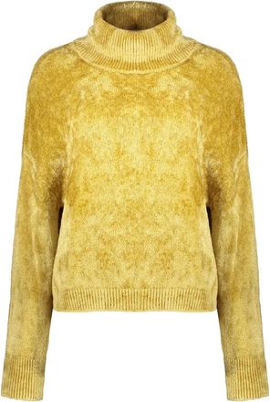 Herno pull à col montant - Jaune