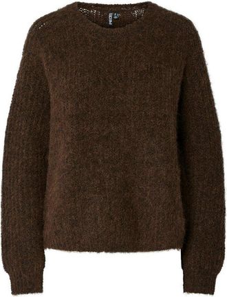 Pieces Strickpullover PCCLEO LS O-NECK CHUNKY KNIT NOOS BC