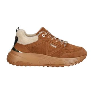 Guess Baskets Facter2 - Femme - Chaussures - Brun - Taille: 40 EU