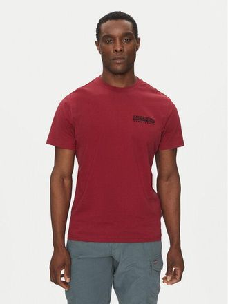Napapijri T-Shirt S-Vignoni NP0A4ILX Rot Regular Fit