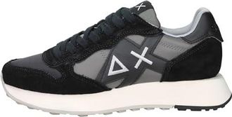 Sun 68 Baskets basses pour homme en polyester Z45114, Noir, 40 EU
