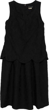 Comme Des Gar&ccedil;ons Femme, Robes, Noir, Taille: 38 FR Layered Mini Dress