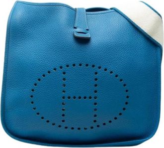 Herm&egrave;s Sac bandouli&egrave;re Evelyne III Pre-owned - Femme - Pre-owned - Bleu - Taille: ONE Size