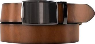 Lindenmann Herren Gürtel braun Glattleder