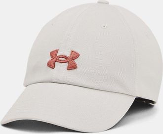 Under Armour Blitzing Verstellbare Kappe für Damen Weiß Clay / Canyon Rosa EINHEITSGRÖSSE