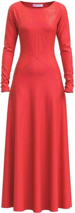 MACCAPANI Juls Maxikleid - Rot