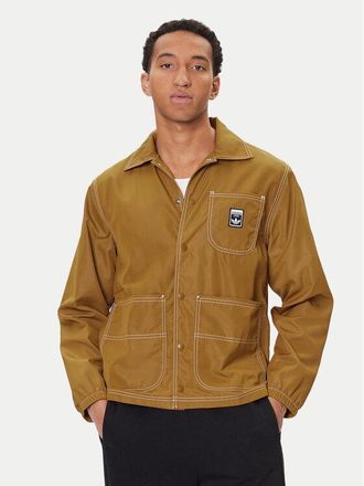 adidas Hemdjacke Wabash JW0173 Braun Regular Fit