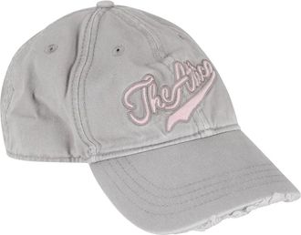 The Attico Femme, Accessoires, Gris, Taille: S Casquette
