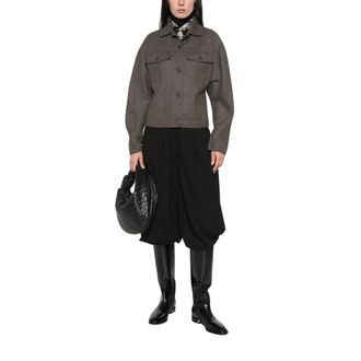 Max Mara Mxsrapace 729 003 Mantel - - Jackets - Damen - Grau - S