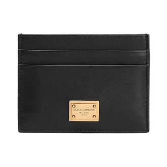 Dolce & Gabbana Stylischer Kartenhalter mit Bi0330A9S2580999 - - Accessories - Damen - Schwarzk - ONE SIZE