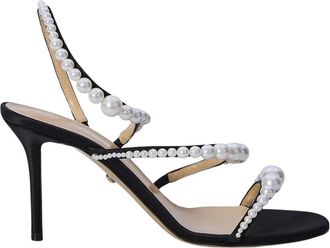 Mach & Mach Mach & Mach, Femme, Chaussures, Noir, Taille: 37 1/2 EU Sandales &agrave; Talons Hauts Orn&eacute;es de Doubles Noeuds