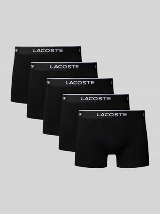 Lacoste Pant & Trunk aus Baumwoll-Mix im 5er-Pack