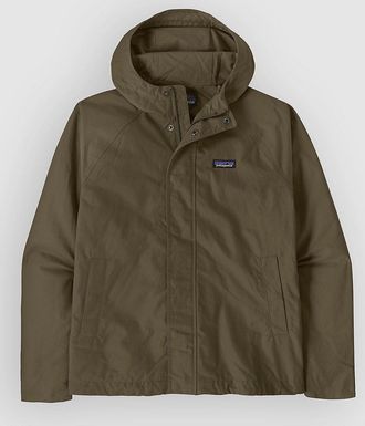Patagonia Dry Wax Cotton Jacke basin green