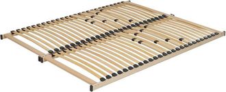 Beliani Beliani - Lattenrahmen Pappelholz Metall 90 x 200 cm 24 Federleisten für Einzelbett Kinderzimmer