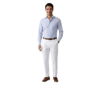 BRIGLIA 1949 Herren, Hosen, Wei&szlig;, LGr&ouml;&szlig;e