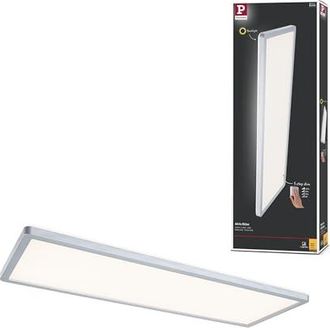 Paulmann 70996 LED Panel Atria Shine 580x200mm 3-Step-Dim eckig incl. 1x22 W dimmbar Warmwei&szlig; Chrom matt Lichtpanel Kunststoff Deckenpanel 3000 K