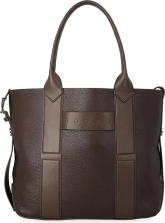 Hogan Femme, Sacs, Brun, Taille: ONE Size Script Shopping Bag