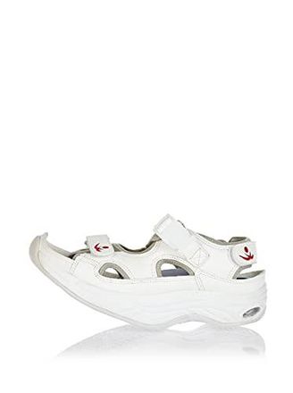 CHUNG SHI Chung shi Comfort Step Sandale, Sandales Mixte Adulte, Blanc, 47 EU