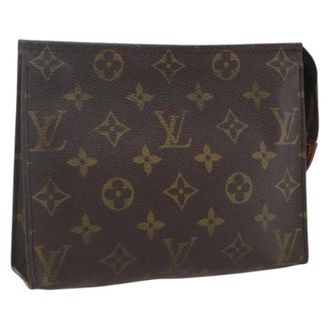 Louis Vuitton Pre-owned Vintage Canvas Clutch - - Pre-owned - Damen - Braun - ONE SIZE