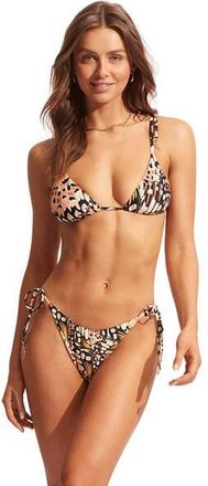 Seafolly Damen Bikinihose Take Flight Tie Side Rio Pant