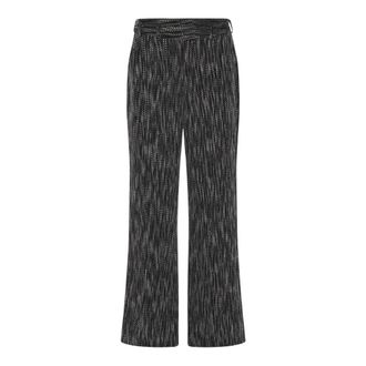 Gustav Wide Hosen - - Trousers - Damen - Schwarzk - L