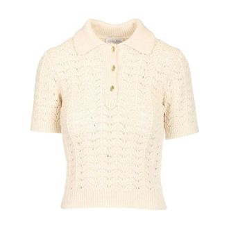 Forte_Forte Femme, Pulls, Blanc, Taille: 38 FR Polo Chemises